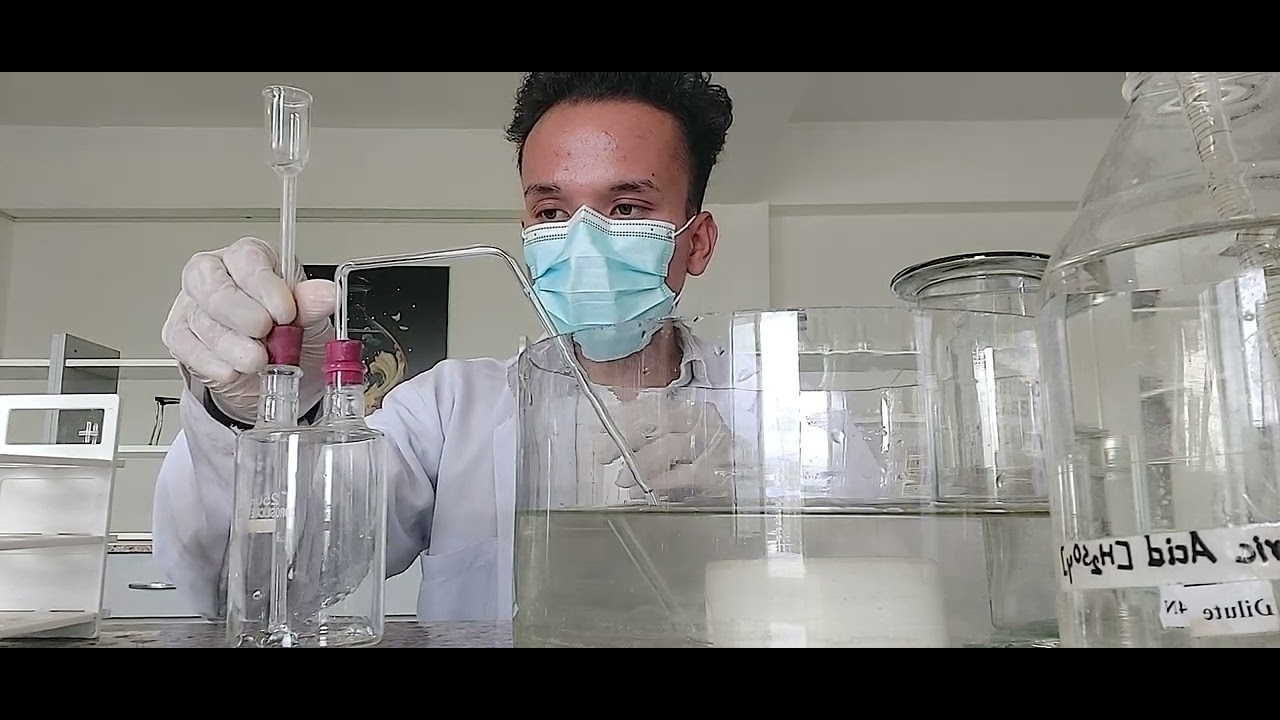 PREPARATION OF HYDROGEN GAS IN LABORATORY. - YouTube