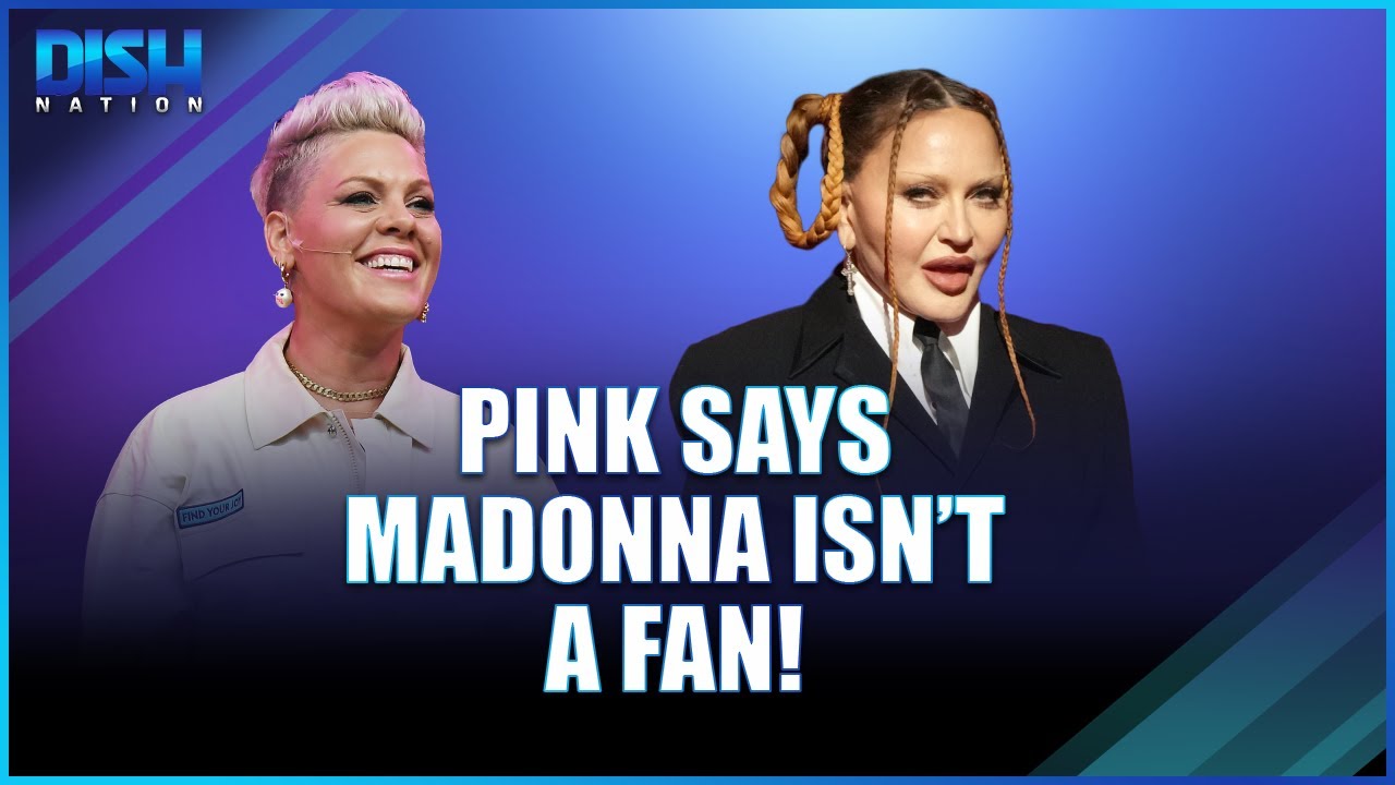 Pink Is In A Feud With Madonna! Pink Told Howard Stern It's Been ...