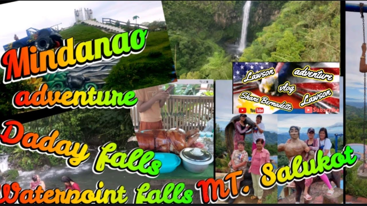 Mindanao adventure Daday falls Water point falls MT. Salukot - YouTube