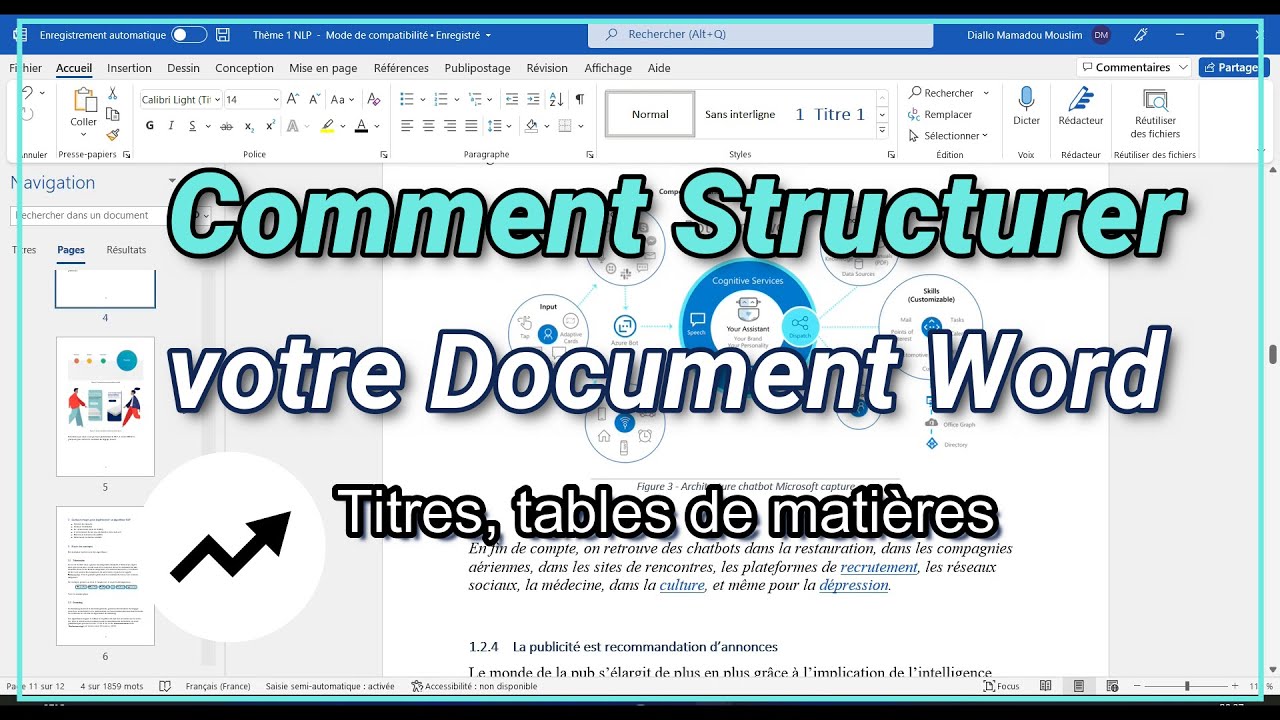 Microsoft Word - Comment créer une table de matières, Titres et Styles ...
