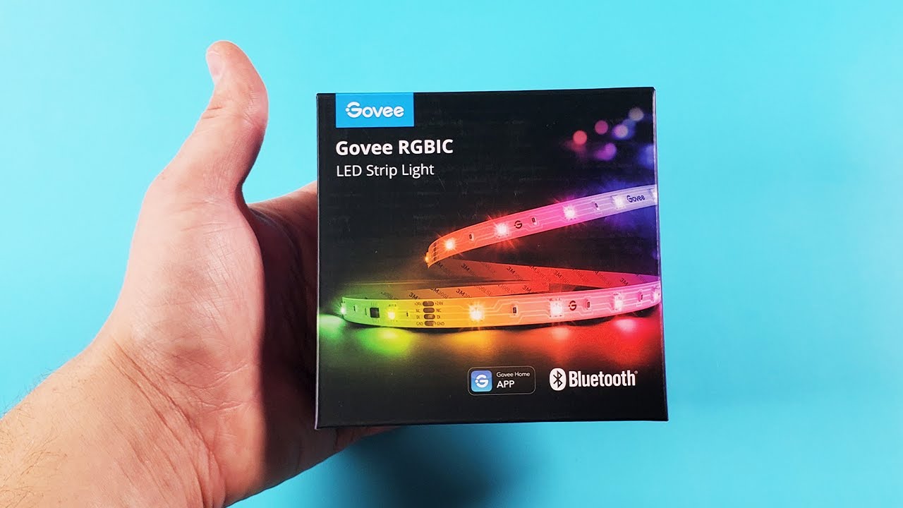 Govee Smart RGBIC Light Strip Review! - YouTube