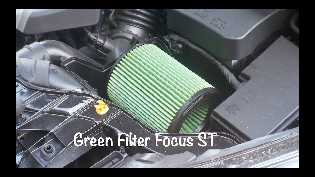 Green Filter install - Focus ST - YouTube