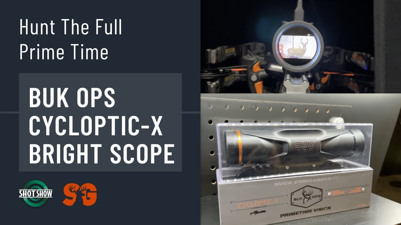 Barnett & Buck Commander Buk Ops Cycloptic X, Sportsman's Guide at SHOT ...