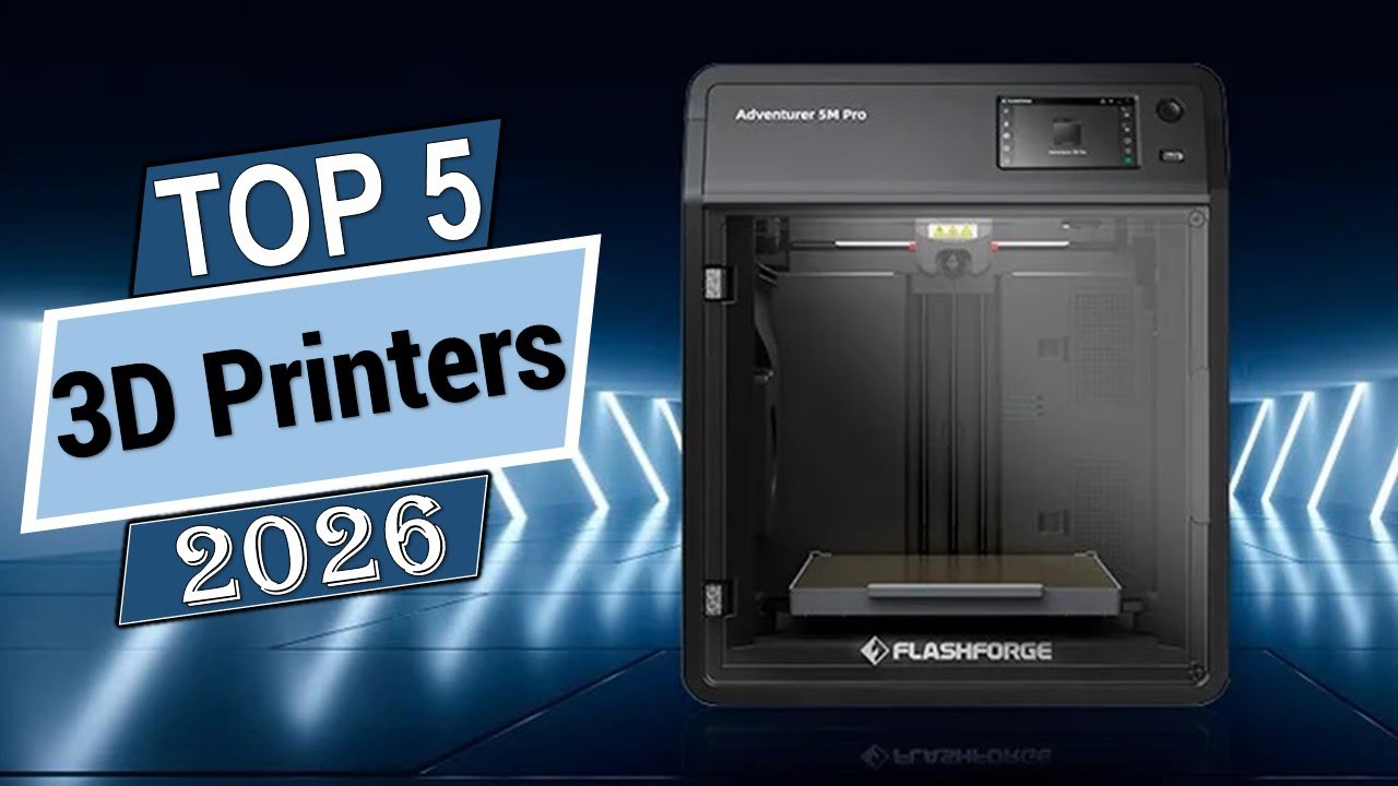 Top 5 BEST Budget 3D Printers in (2026) Affordable 3D Printers! - YouTube