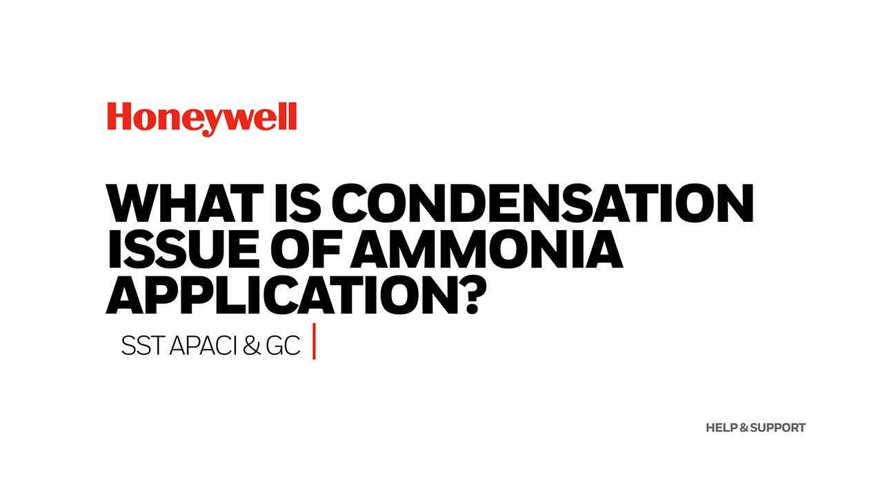 What is Condensation issue of NH3 Application? - YouTube