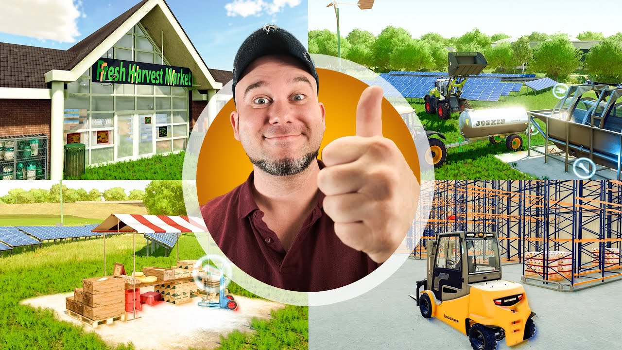 DLC-UL MEU PREFERAT! Fs 22 - Farm Production Pack - YouTube