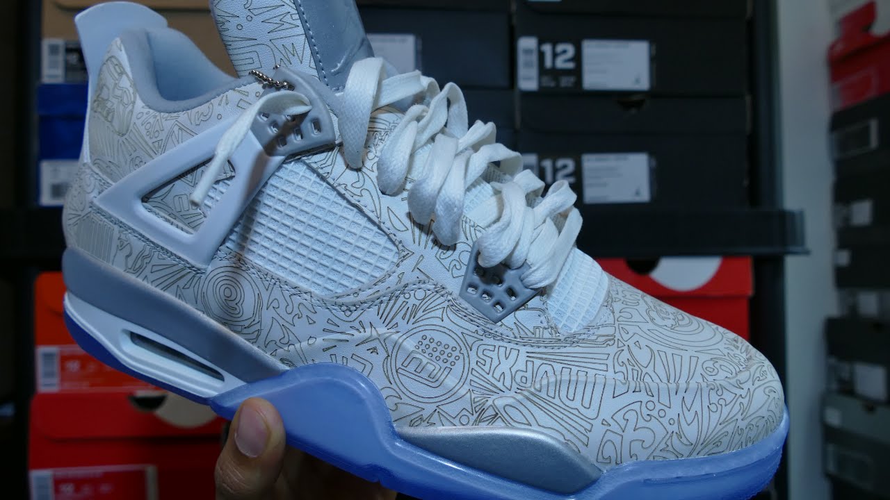 Air Jordan 4 Retro "Laser" Review - YouTube