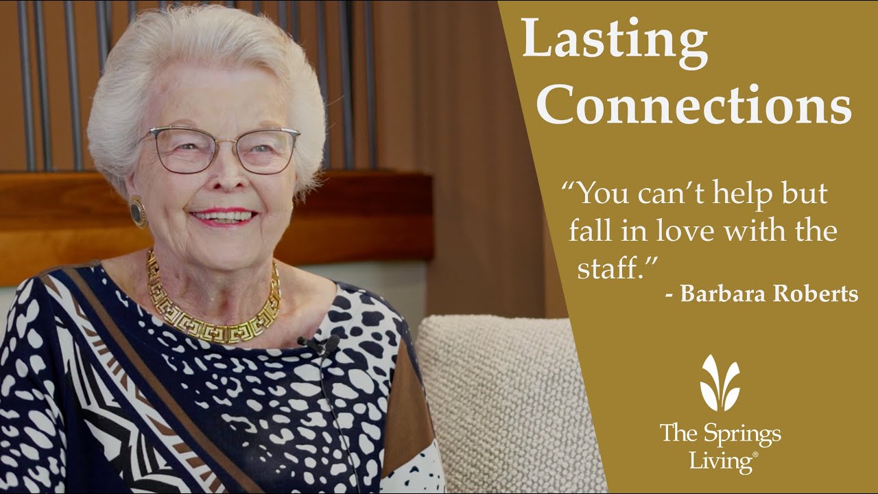 Barbara Roberts discusses making amazing connections with staff and ...
