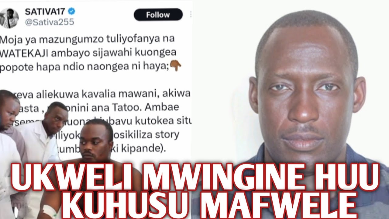 UKWELI MWINGINE WAFICHULIWA KUHUSU AFANDE MAFWELE | IMEFICHUKA TUKIO ...