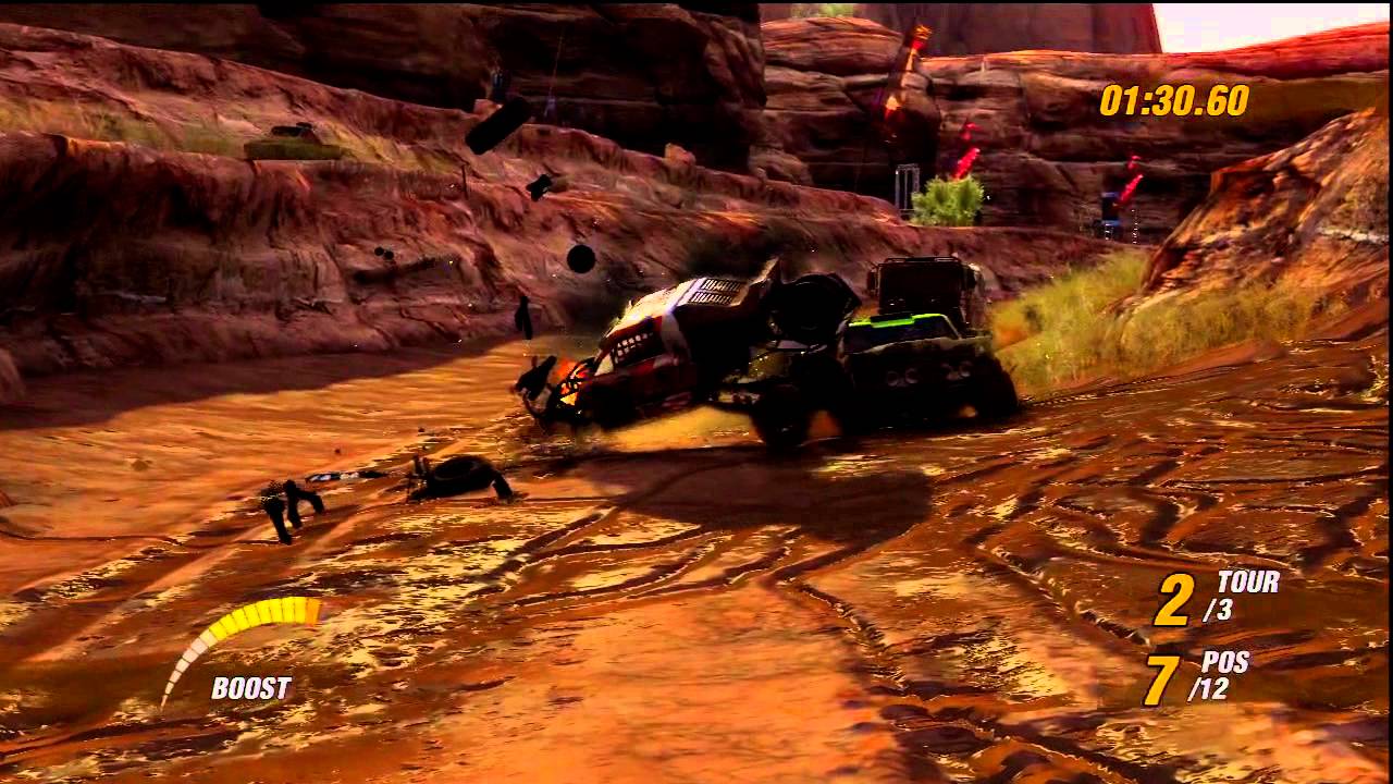 motorstorm 1 total plantage!!!! - YouTube
