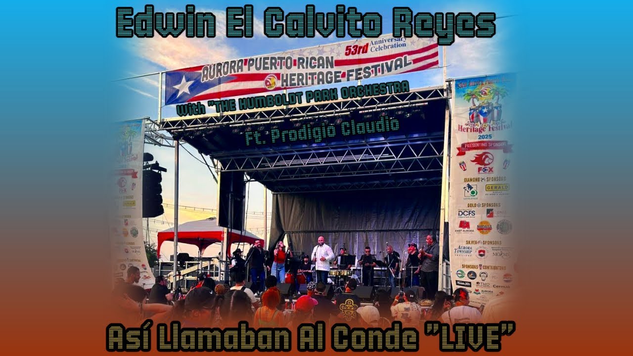 Edwin El Calvito Reyes- (ASI LLAMABAN AL CONDE "LIVE") - Desde Aurora ...