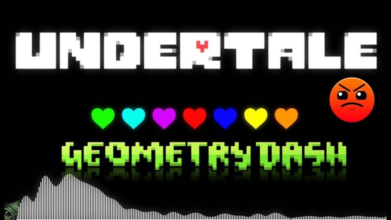 Playing UNDERTALE levels in GD! - YouTube
