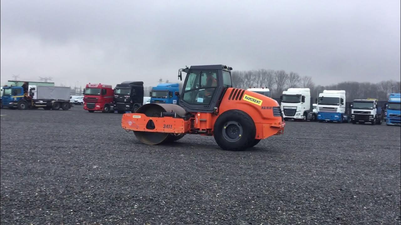 2011 Hamm 3411 Vibratory Roller | Moerdijk, NLD 10-12 Feb - YouTube
