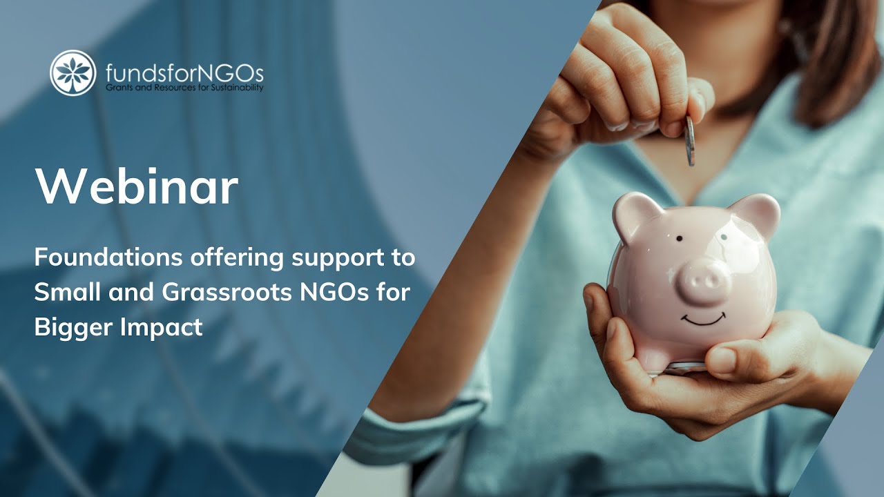 Foundations offering support to Small and Grassroots NGOs for Bigger ...