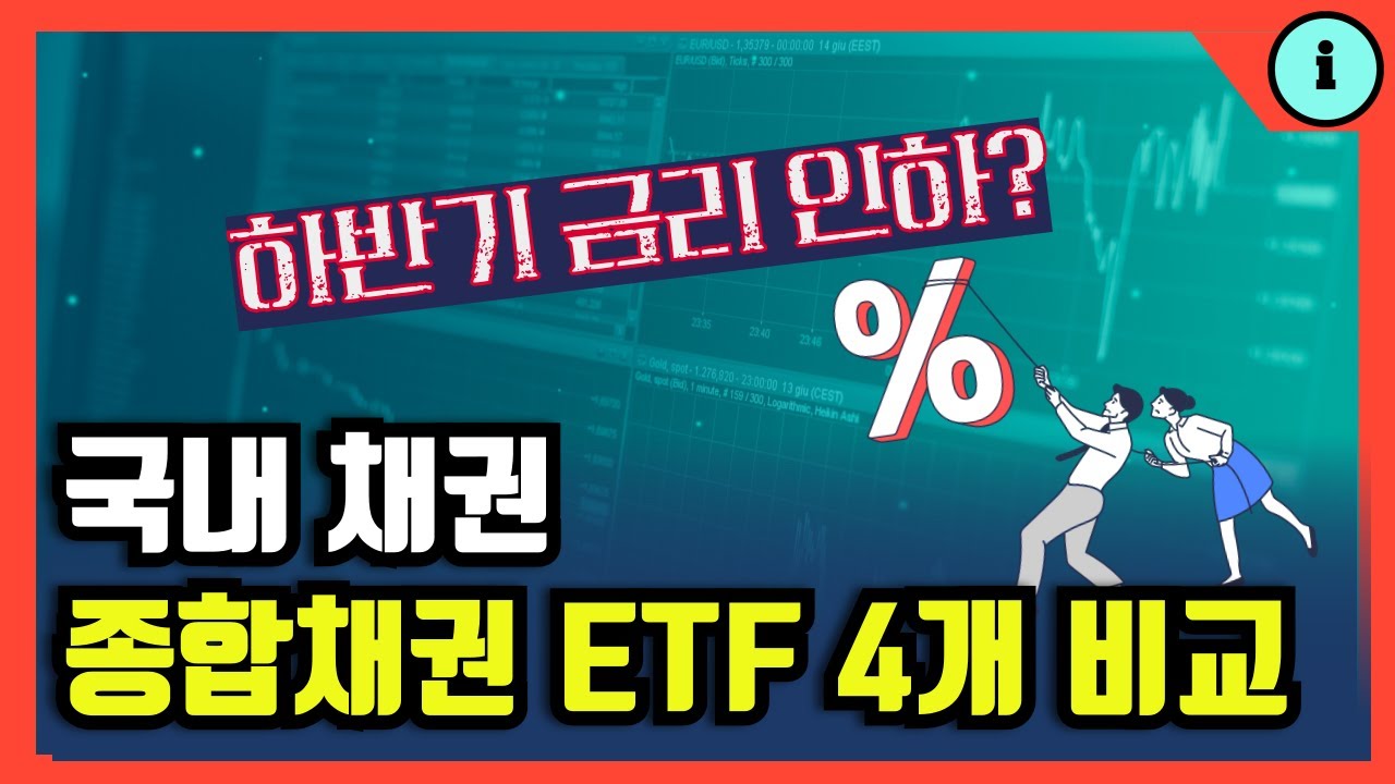 국내 채권 종합채권 투자 ETF 4개 비교 정리 (ft. Kodex, Rise, Ace, Sol) - YouTube