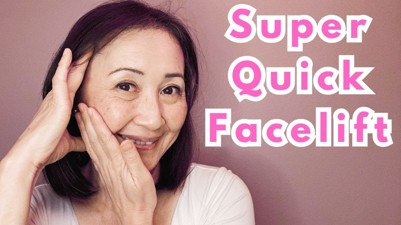 [Anti-Aging] Super Quick facelift - YouTube