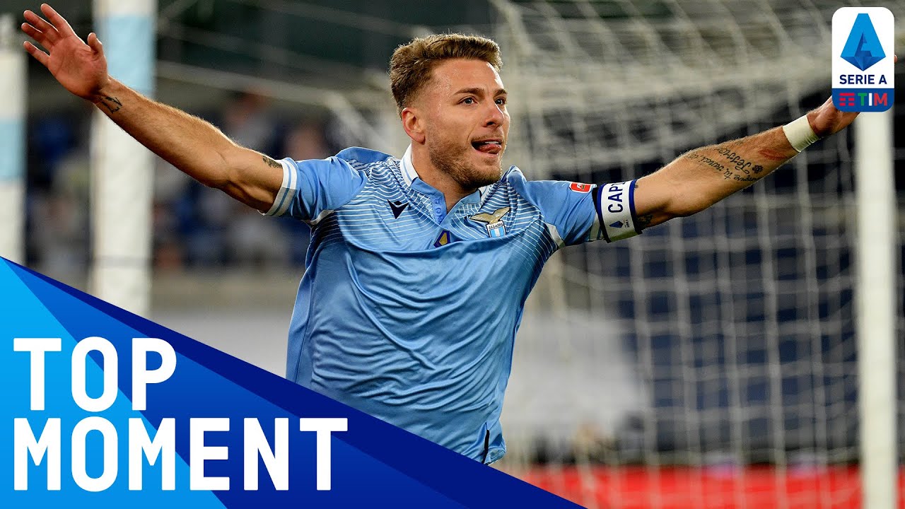 Golden Boot winner Immobile opens the scoring | Lazio 3-0 Roma | Top ...