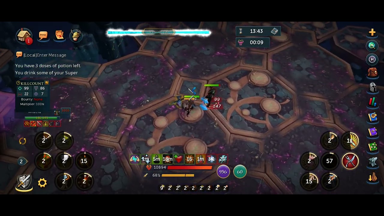 Vindicta RS3 !! Abyssal Scourge Passive Damage !! Mobile - YouTube