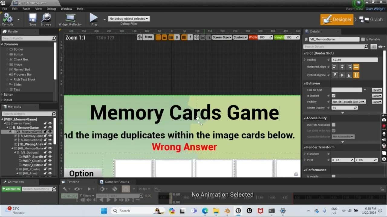 UE4/UE5 Memory Cards Game - Images Customization - YouTube