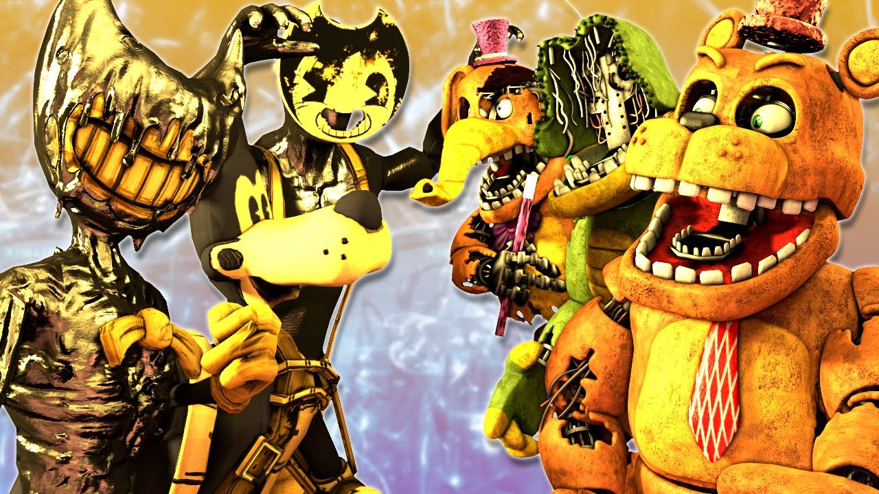 Fnaf Withered Melodies Vs Batim Youtube