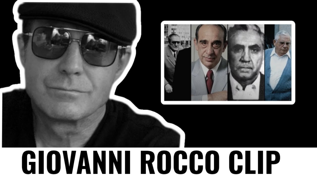 Former Undercover Agent Giovanni Rocco On Organized Crime - YouTube