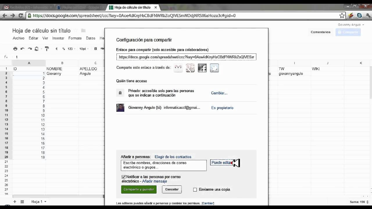 Documentos Compartidos - YouTube