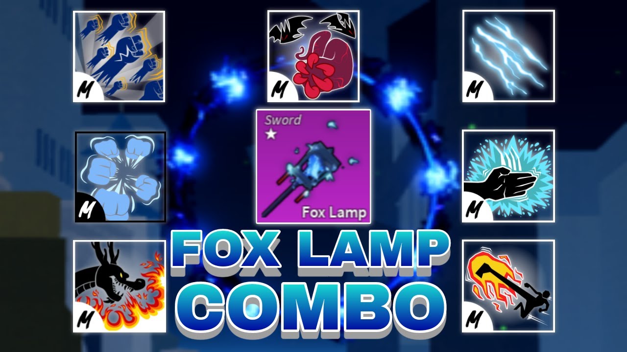blox fruits fox lamp combo/ブロックスフルーツ狐ランプコンボ #bloxfruits # ...