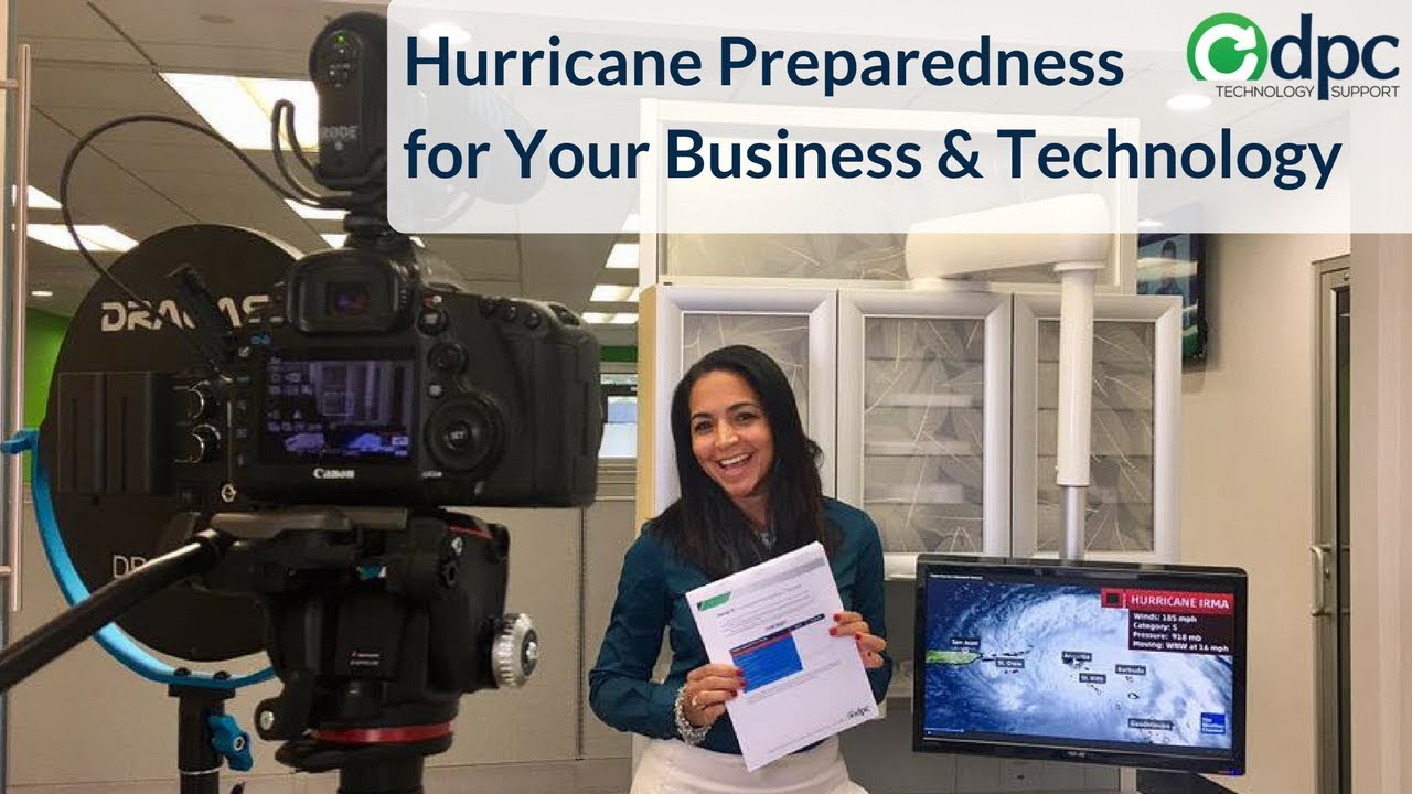 Hurricane Preparedness Checklist for your Business & Technology - YouTube