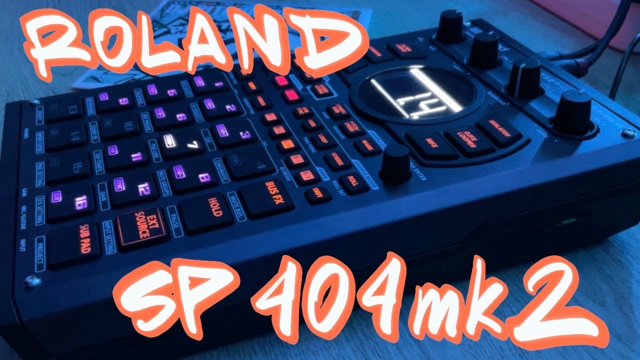 Roland SP404mk2 jam - YouTube