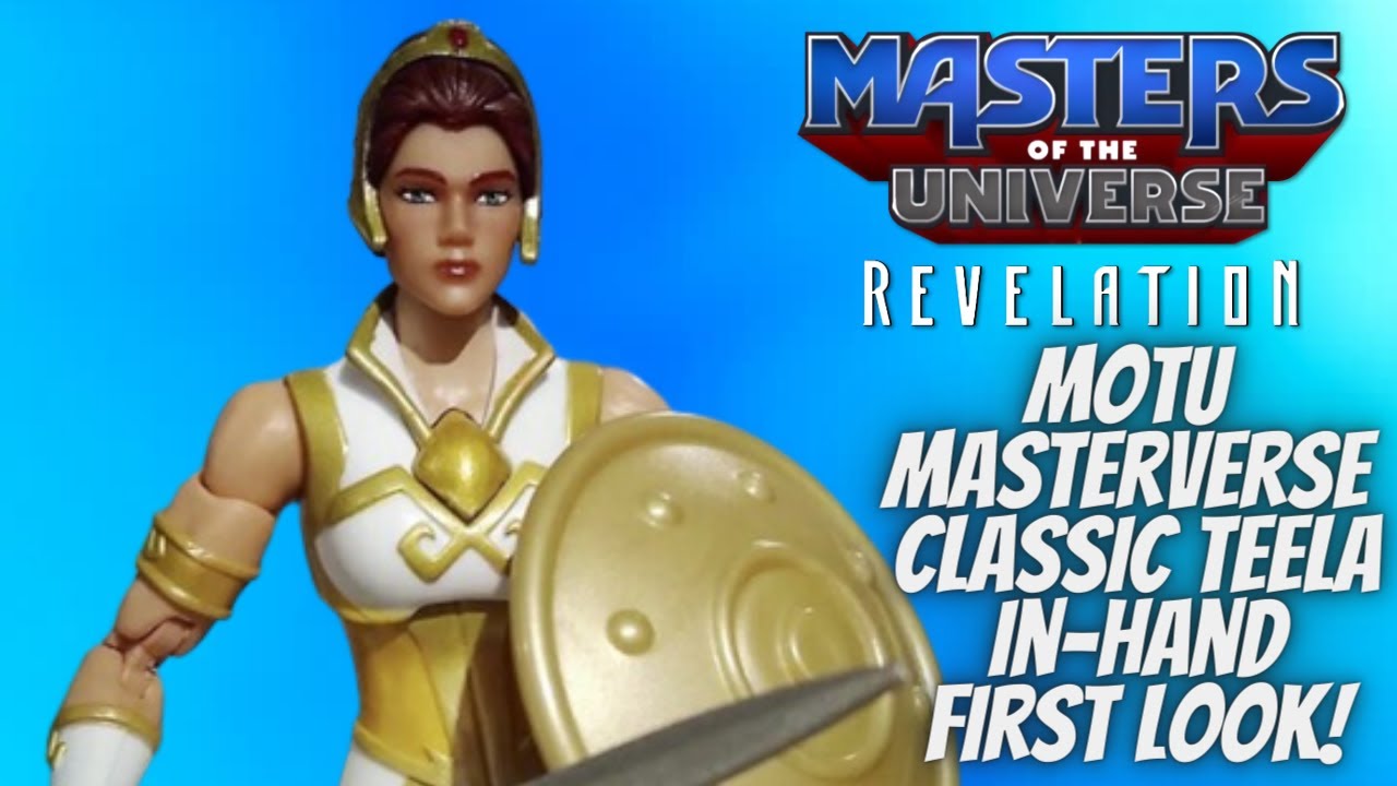 Masters Of The Universe Masterverse Classic Teela In-Hand First Look ...