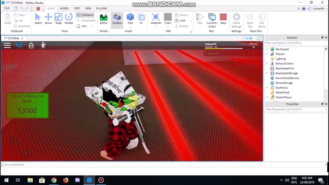 HOW TO MAKE A ROBBABLE BANK! - ROBLOX STUDIO - YouTube