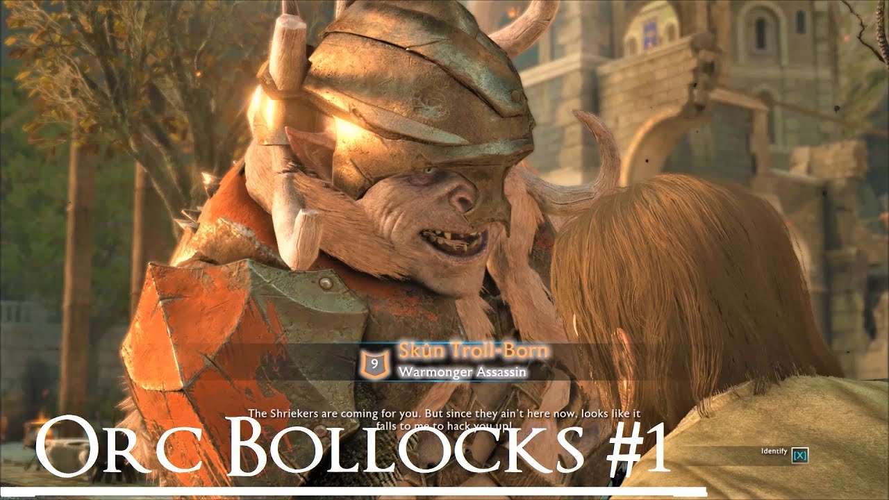 Shadow of War: Middle Earth™ - Orc Bollocks Quotes #1 - YouTube