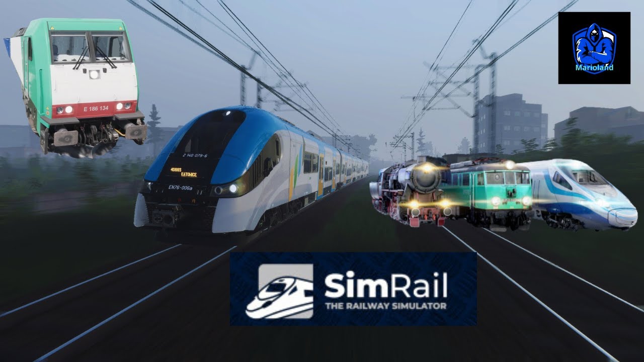 KOLEJE ŚLĄSKIE ELF EN76 SINGIEL-SimRail PL | Poradnik 2023 | - YouTube