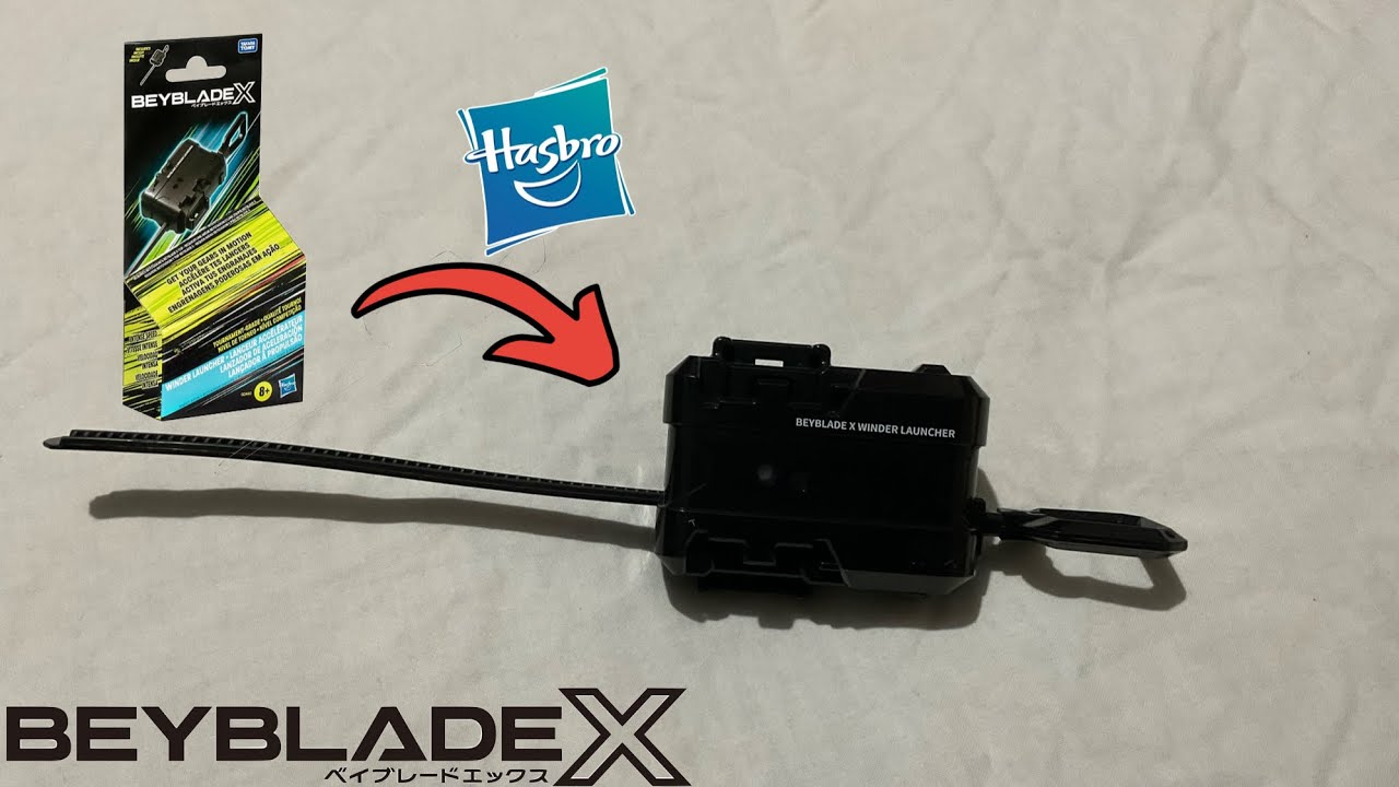 Beyblade X WINDER LAUNCHER (Hasbro Review & Battles) parody - YouTube