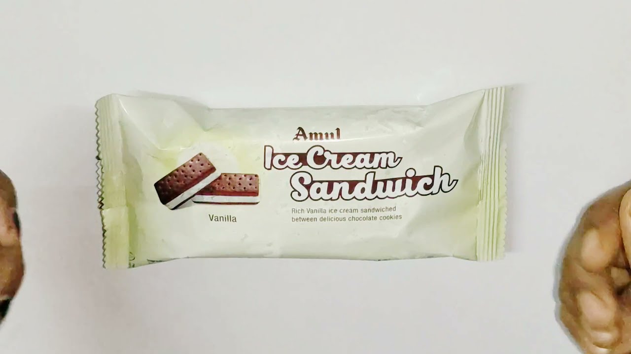 Amul Ice Cream Sandwich Unboxing and Review| Amul - YouTube