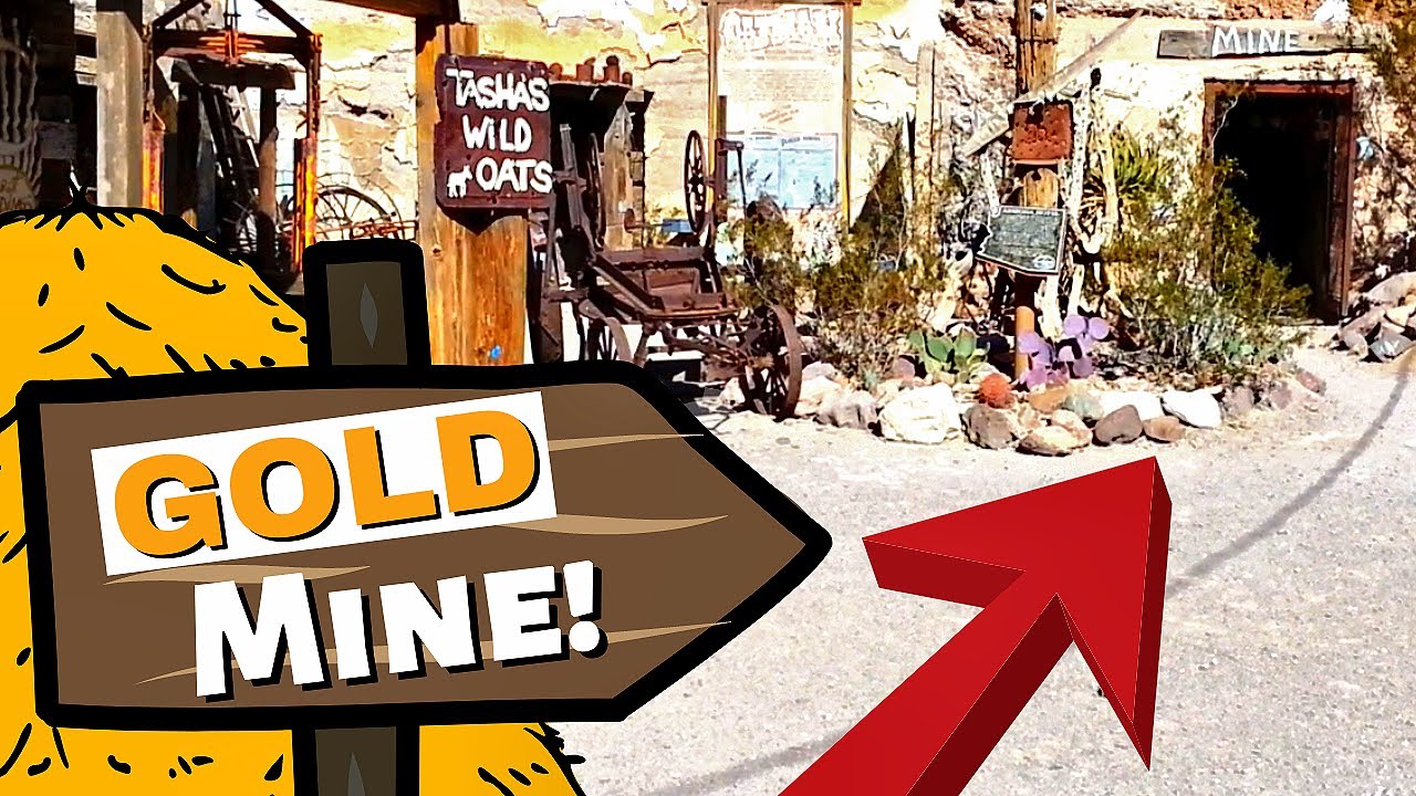 Exploring Historic Abandoned Gold Mine In A Living Ghost Town. - YouTube