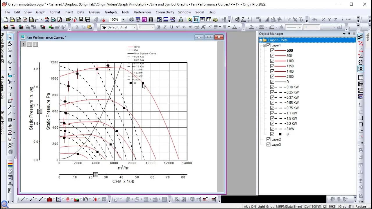 Graph Annotator App to Show Label in Certain Locations - YouTube
