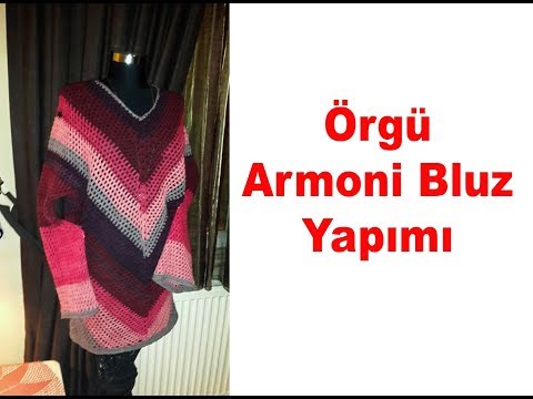 Örgü Armoni Bluz Yapımı