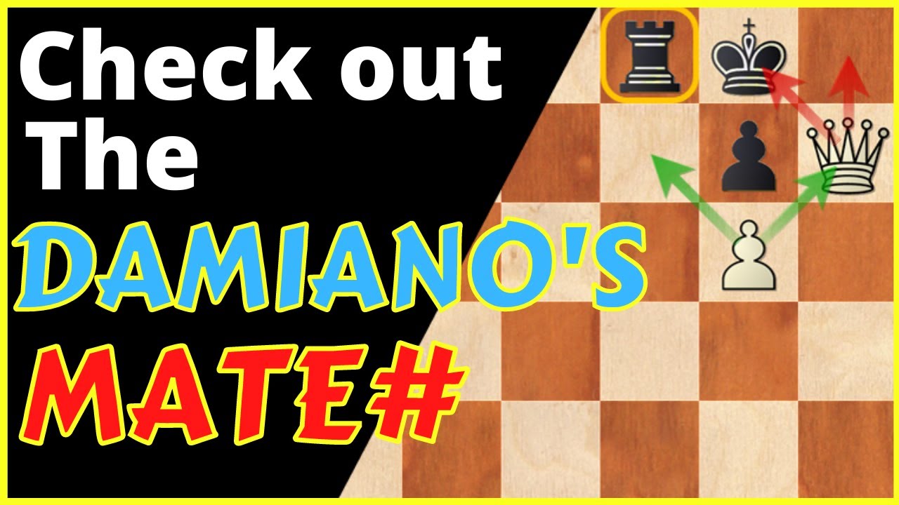 Damiano's mate | CHECKMATE PATTERN | #shorts #Damianosmate # ...