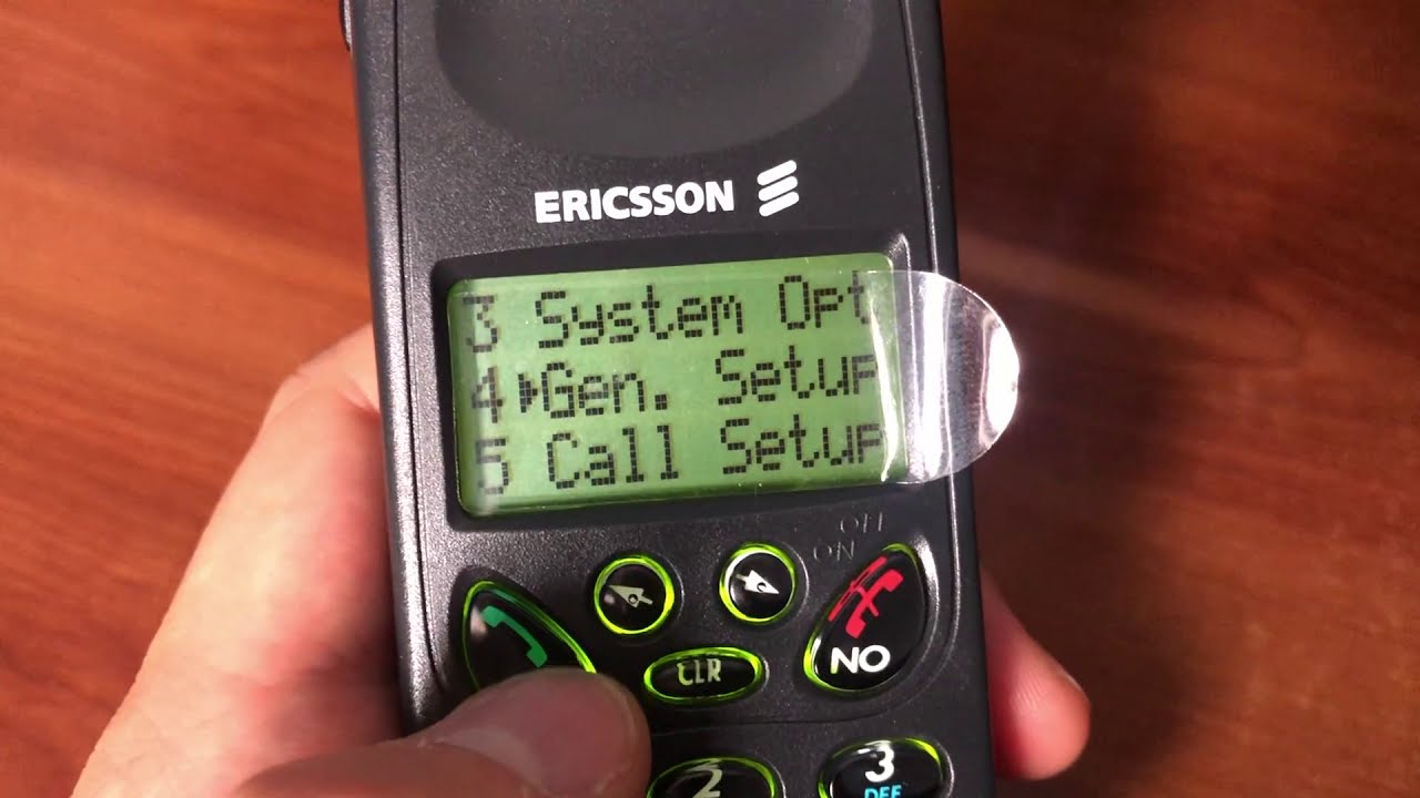 Ericsson DH668 - Ringtones - YouTube