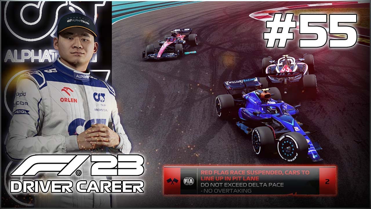 SEASON ENDS IN SPECTACULAR FASHION! - F1 23 Driver Career Mode Part 55 (Abu Dhabi GP) - YouTube