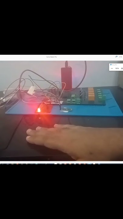 Microwave radar module with PIC16F877A microcontroller. #electronics #iot#project - YouTube