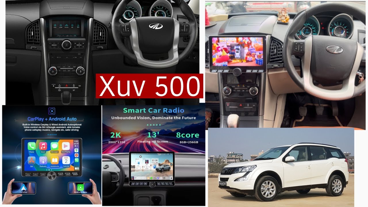 Xuv 500 single knob android stereo install || how to install android in ...
