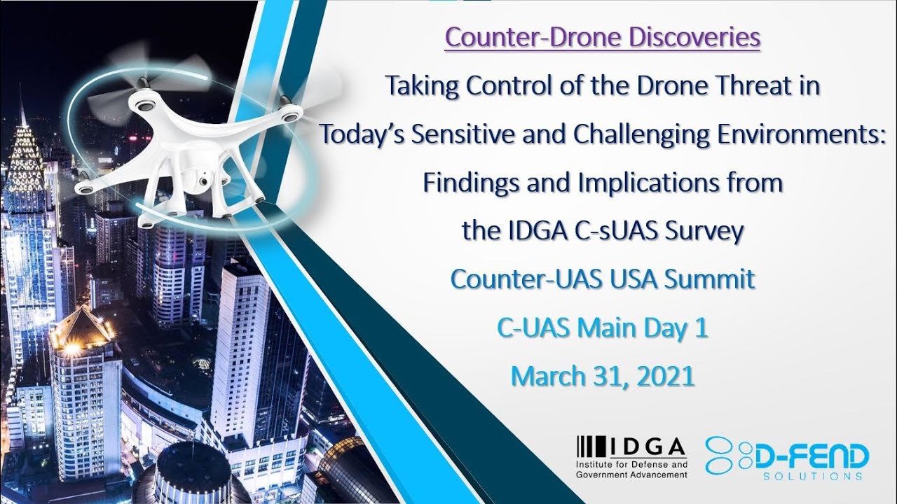 Taking Control of the Drone Threat in Today’s Sensitive & Challenging ...