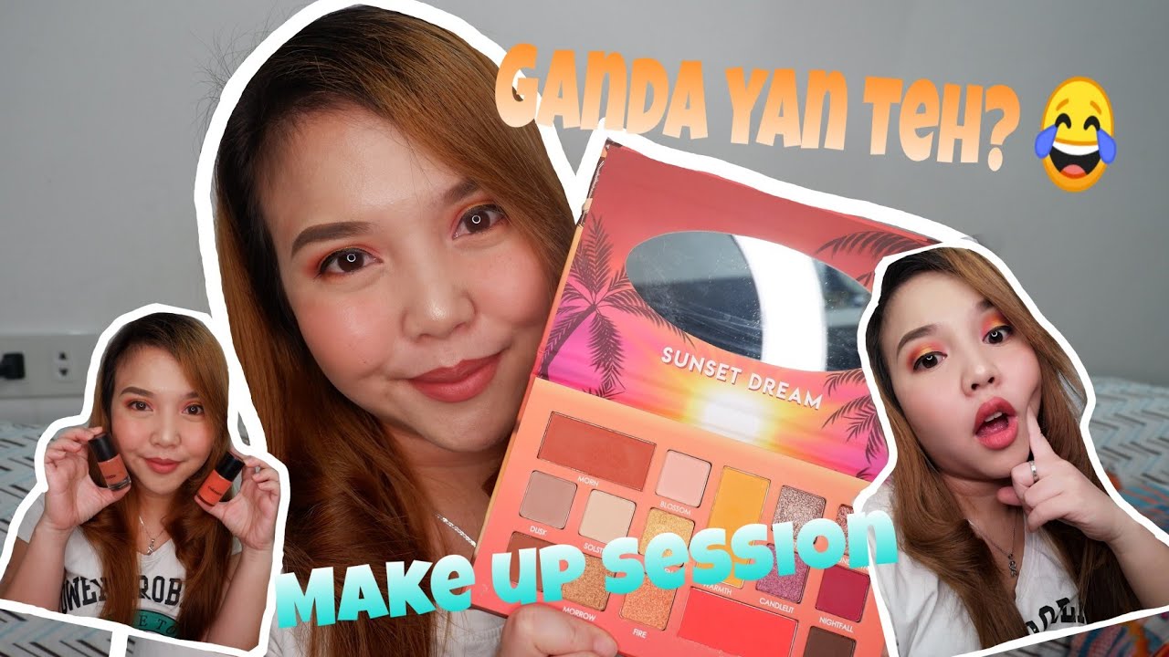 Detail Makeover Sunset Dream Palette ft. Colourette Tints | Vlog#006 ...