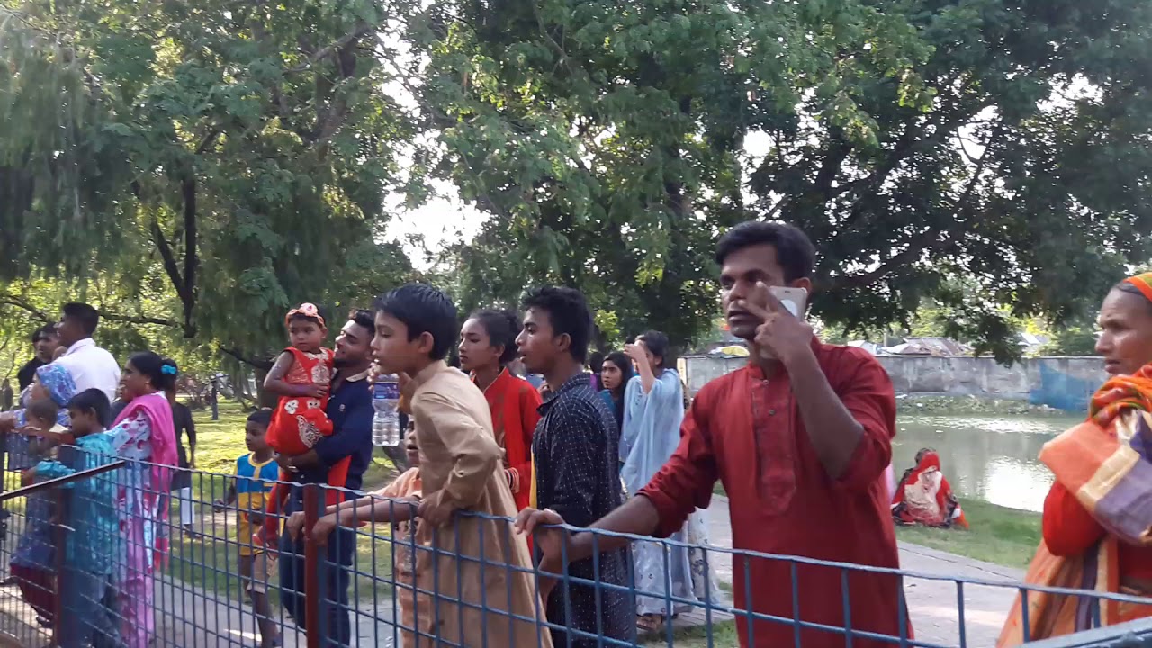Crowd in zoo.রং। - YouTube