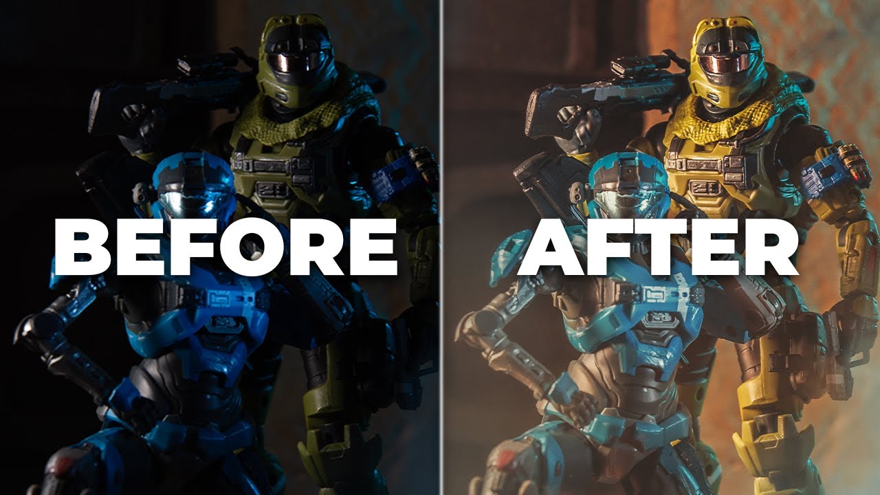 Editing YOUR Action Figure Photos: A Photoshop Tutorial - YouTube