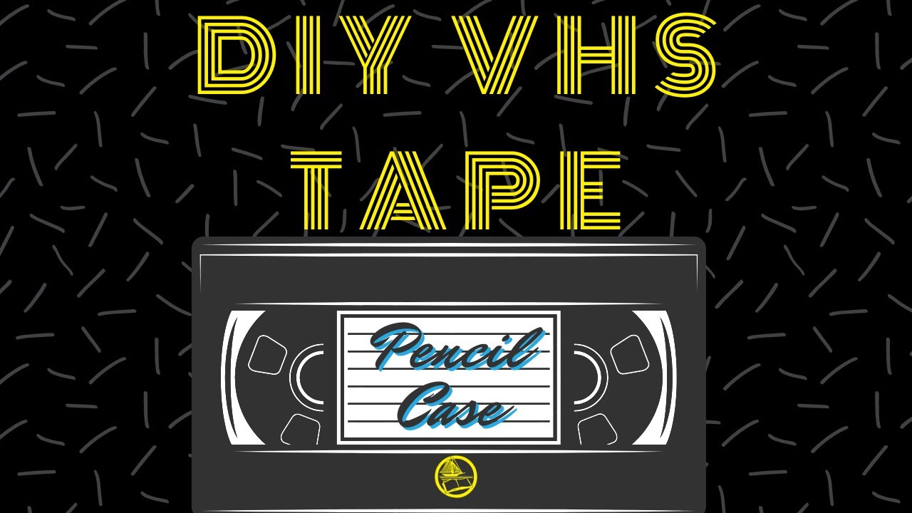 DIY VHS Tape Pencil Case - YouTube