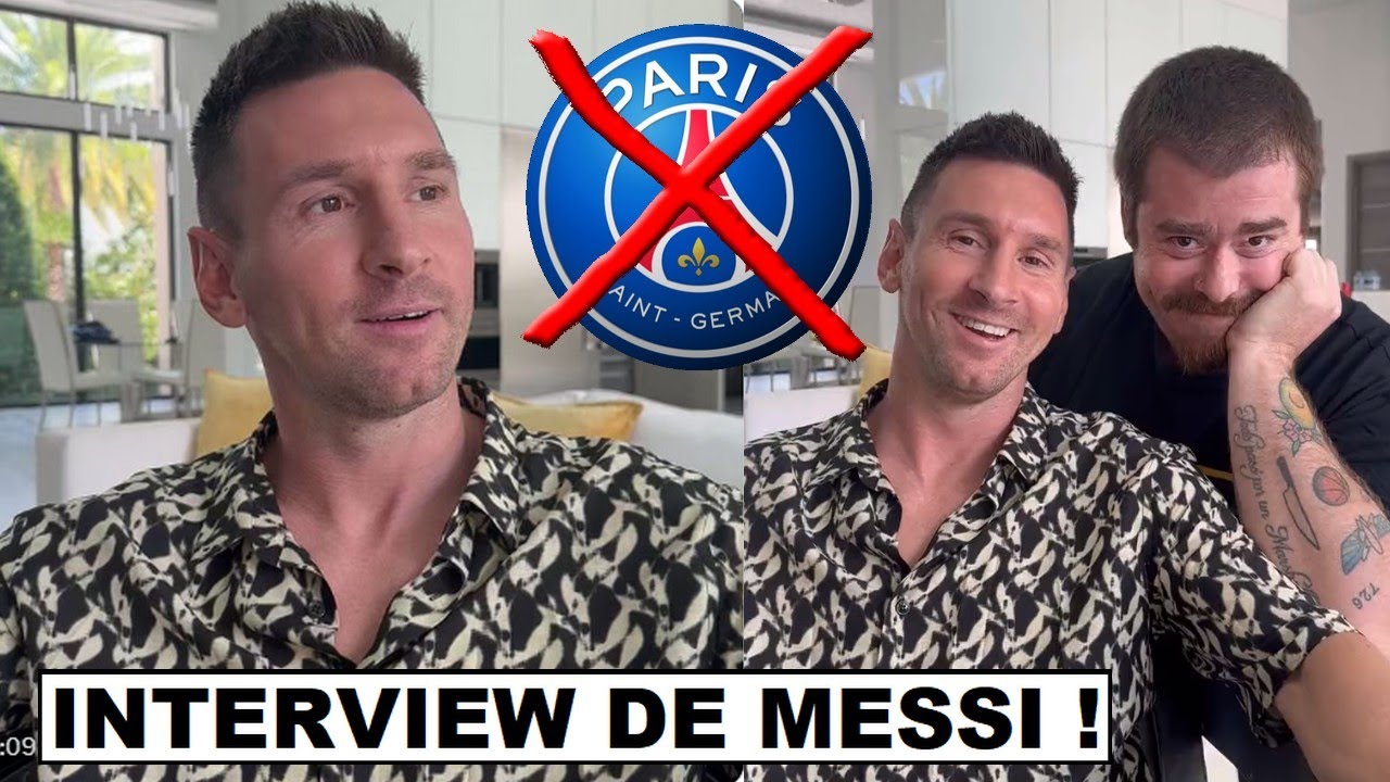 LEO MESSI DÉTRUIT LE PSG, IL PARLE DE SON FUTUR EN SELECTION, SA VIE A ...