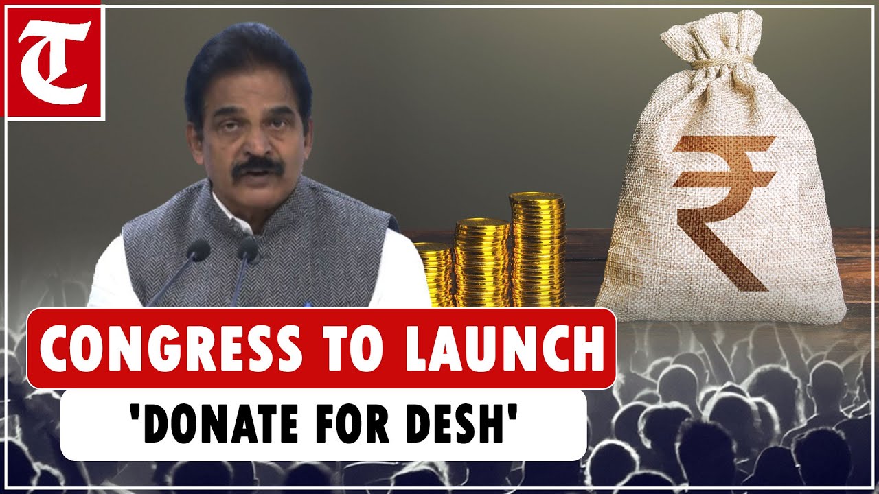 Congress announces launching online crowd-funding drive ‘donate for ...